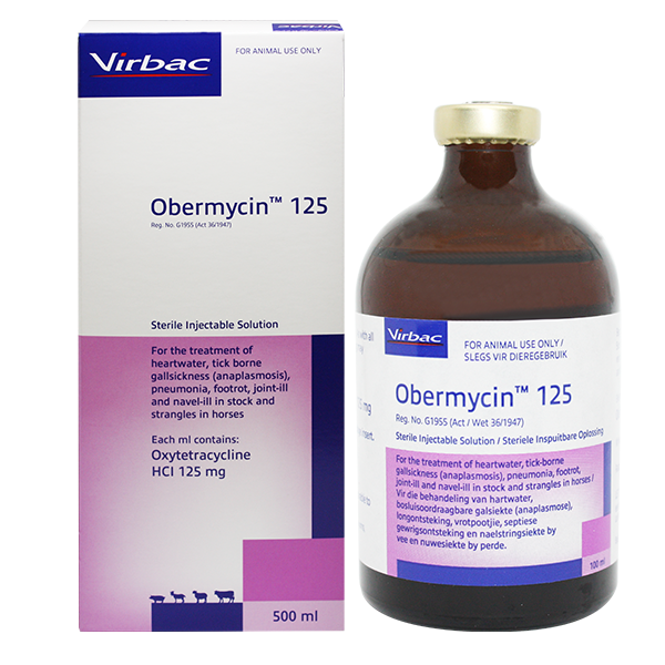 Obermycin 125 | Antibiotics for Farm Animals | Virbac South Africa
